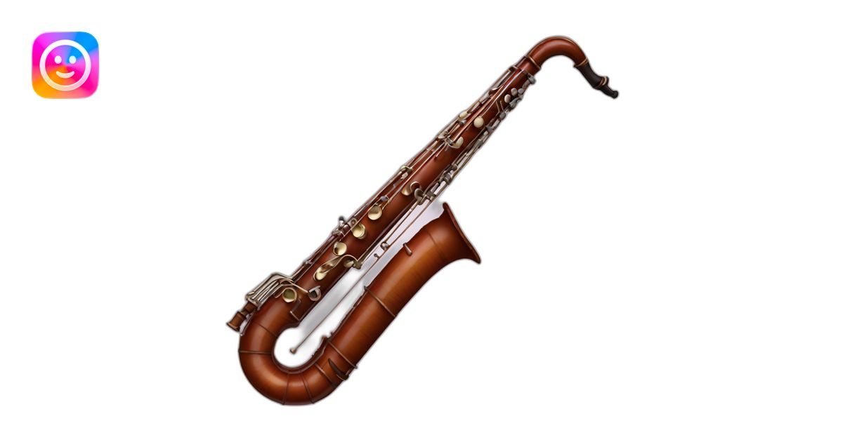 Bassoon-classical-instrument emoji | AI Emoji Generator