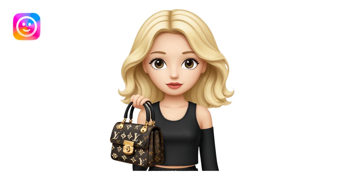 long wavy blonde girl inspired by Chloe from Bratz, wearing a Chanel ...