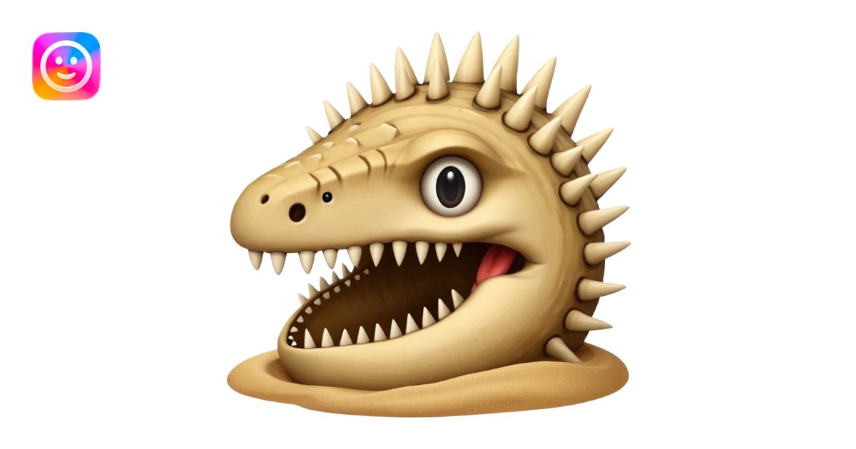 Sand worm from dune make the mouth a hole with long spiky teeth NO EYES ...