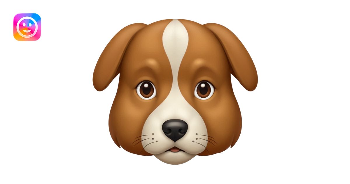 Roblox dandy’s world pebble A dog 4 leg emoji | AI Emoji Generator