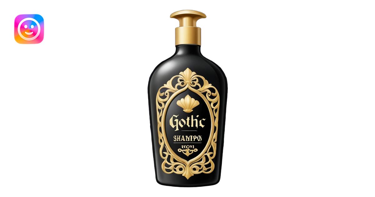 gothic shampoo emoji | AI Emoji Generator