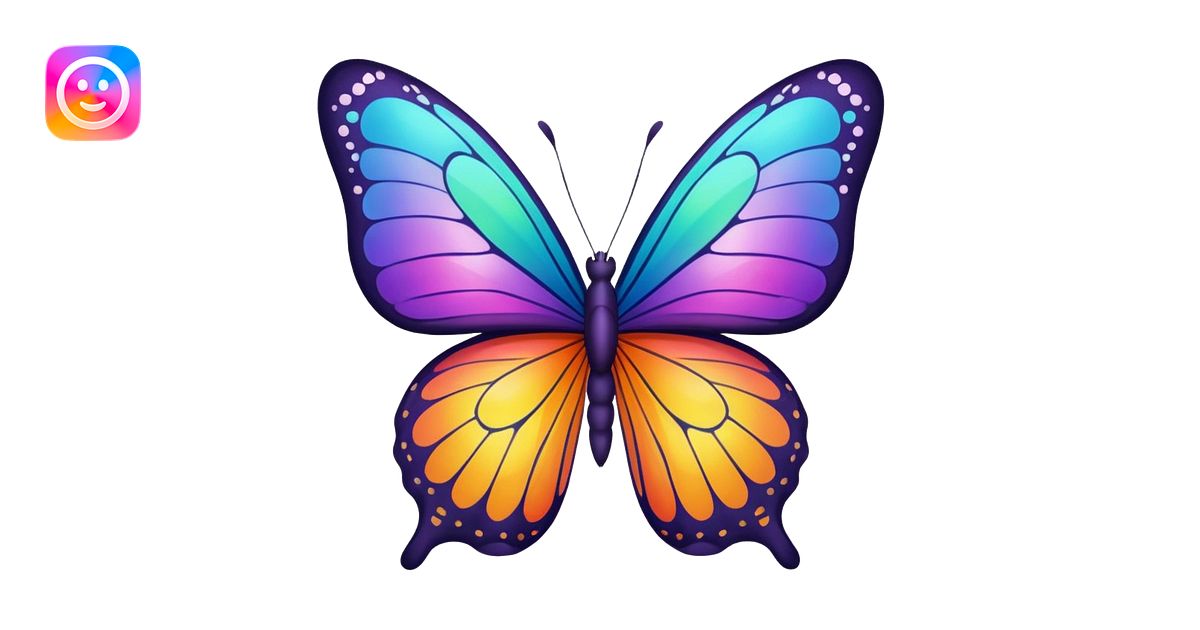 Butterflies In My Stomach emoji | AI Emoji Generator