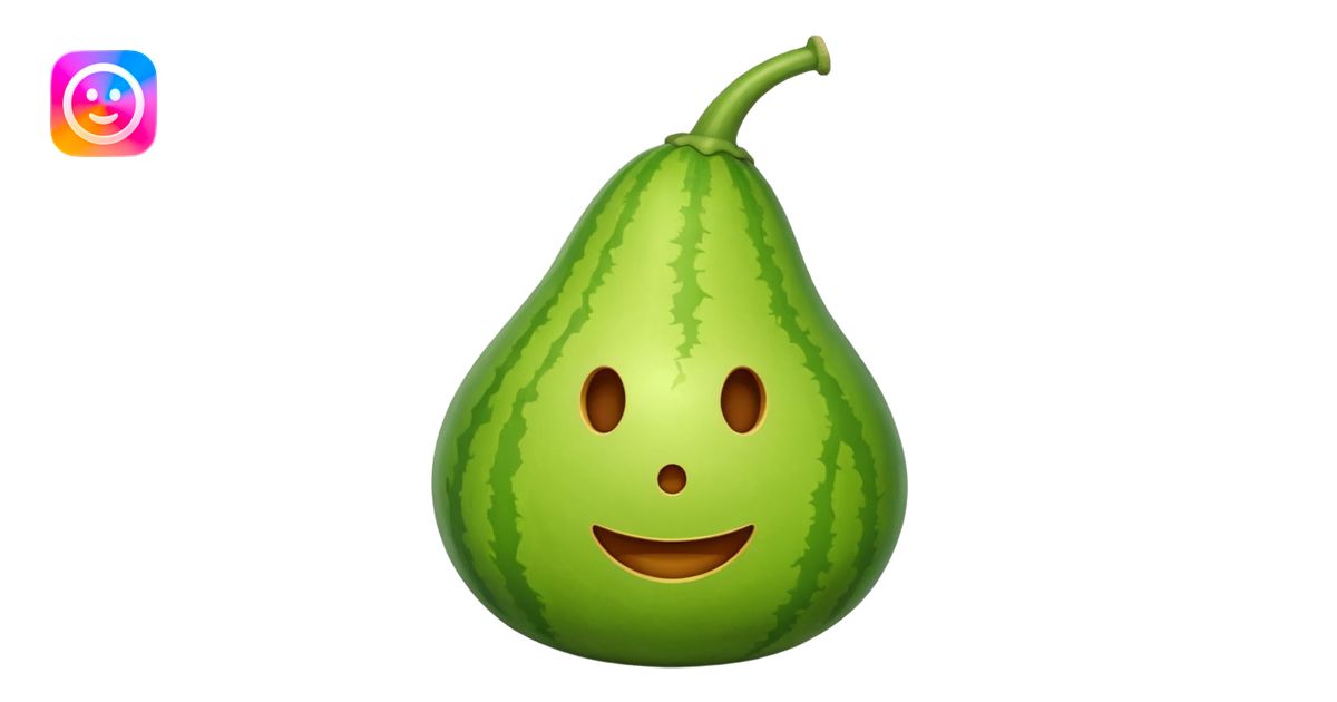 Calabash emoji | AI Emoji Generator
