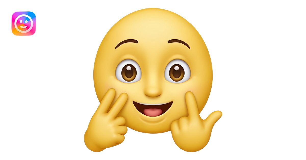cute, playful emoji character inspired by the 🙃 upside-down face style ...