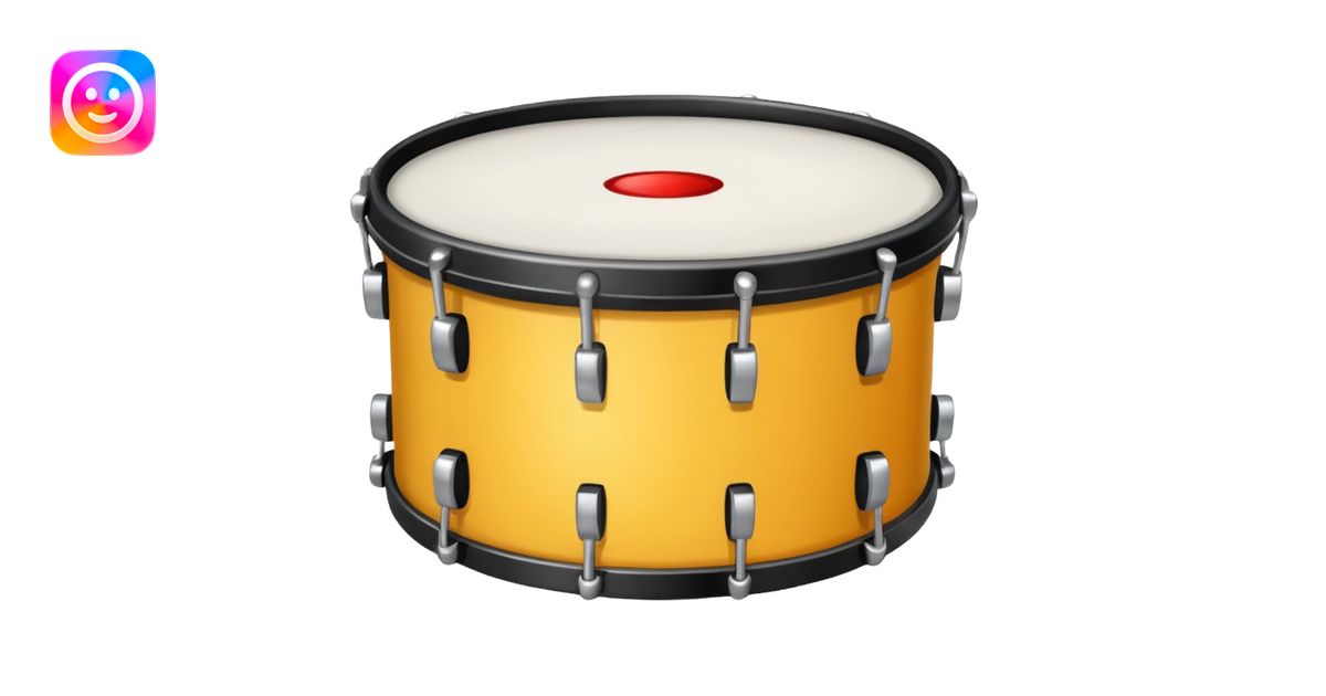 Base drum emoji | AI Emoji Generator