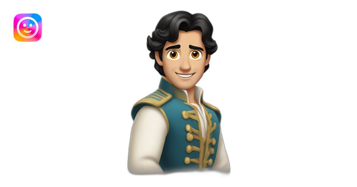 Prince Eric emoji | AI Emoji Generator