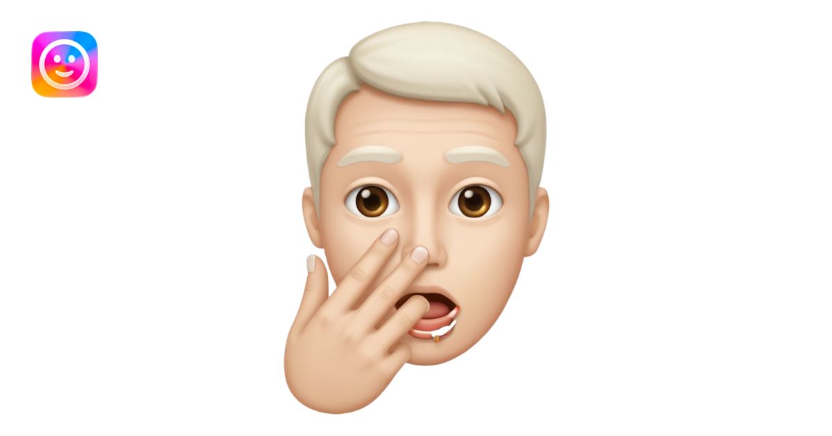 White color Shh finger and hand emoji emoji | AI Emoji Generator