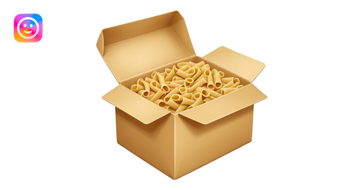 pasta packaged emoji | AI Emoji Generator