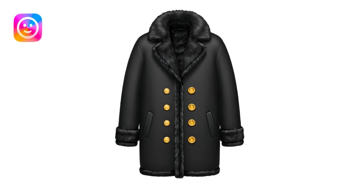 black fur coat emoji | AI Emoji Generator