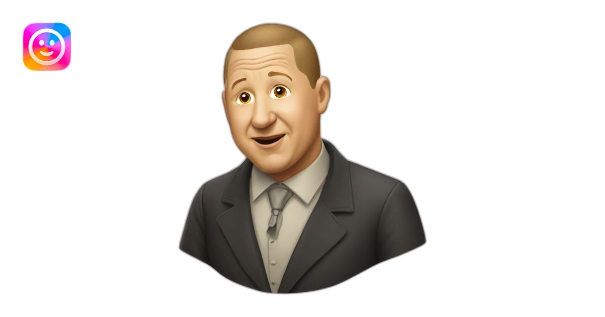 Curly Howard emoji | AI Emoji Generator