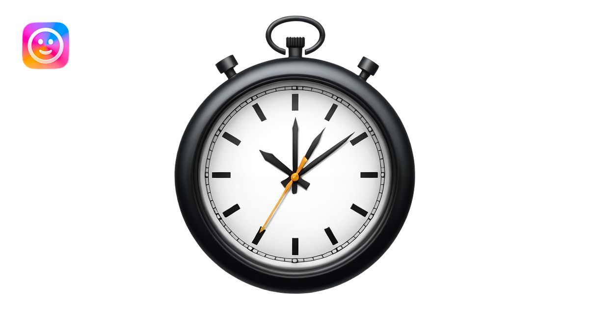 Clock Hands emoji | AI Emoji Generator