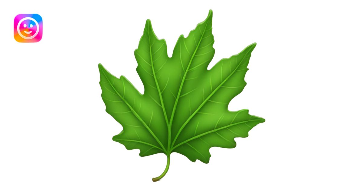 leaf emoji | AI Emoji Generator