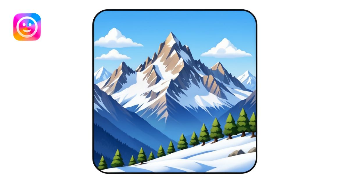 french alps emoji emoji | AI Emoji Generator