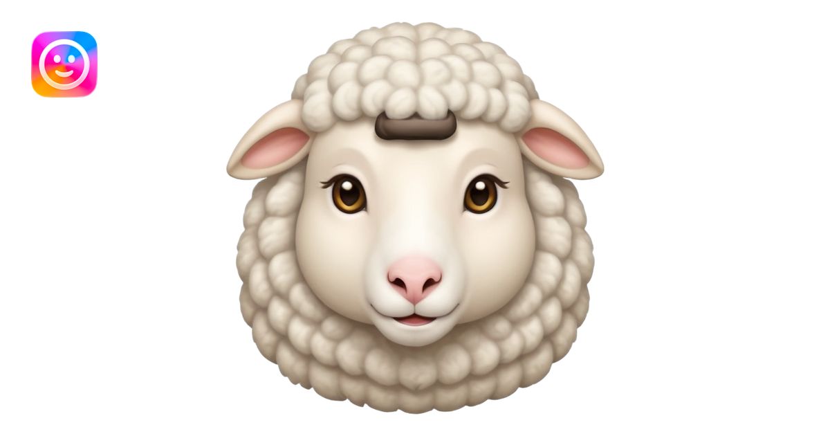 female sheep emoji | AI Emoji Generator