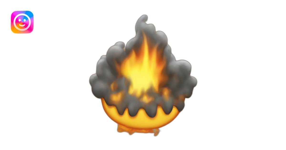 spontaneous combustion emoji | AI Emoji Generator