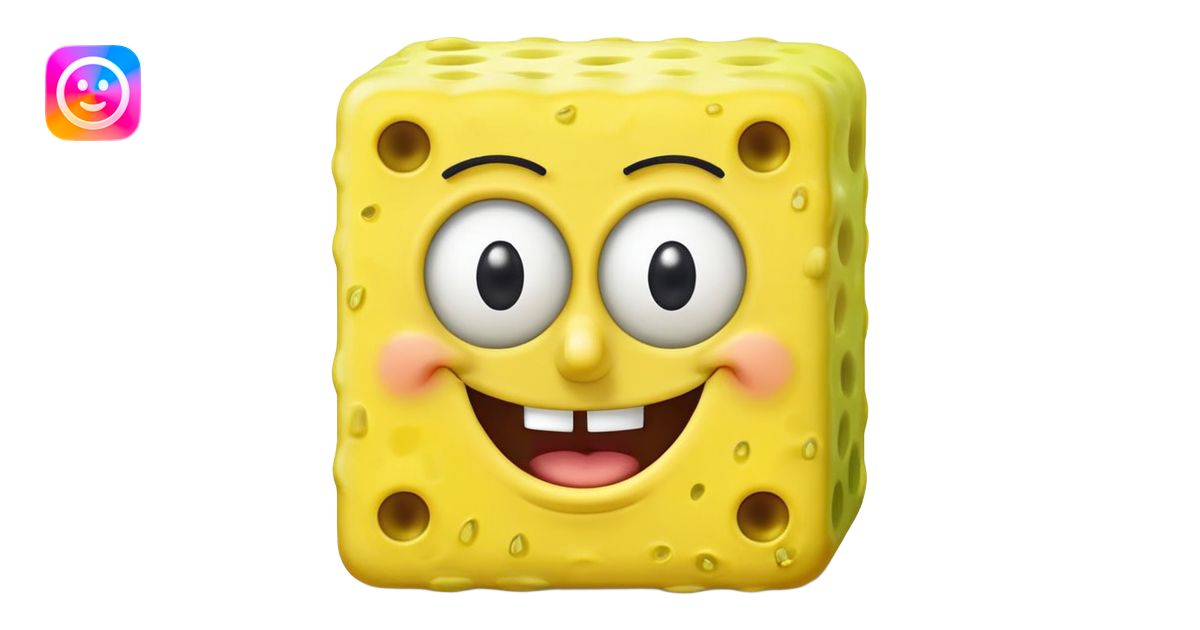 SpongeBob hitting the 67 emote emoji | AI Emoji Generator
