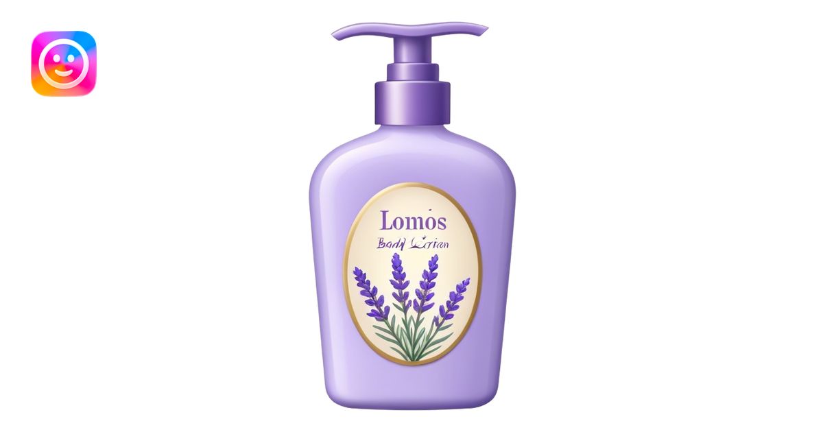 Aesthetic bottle of body lotion in lavender color and floral decorative ...