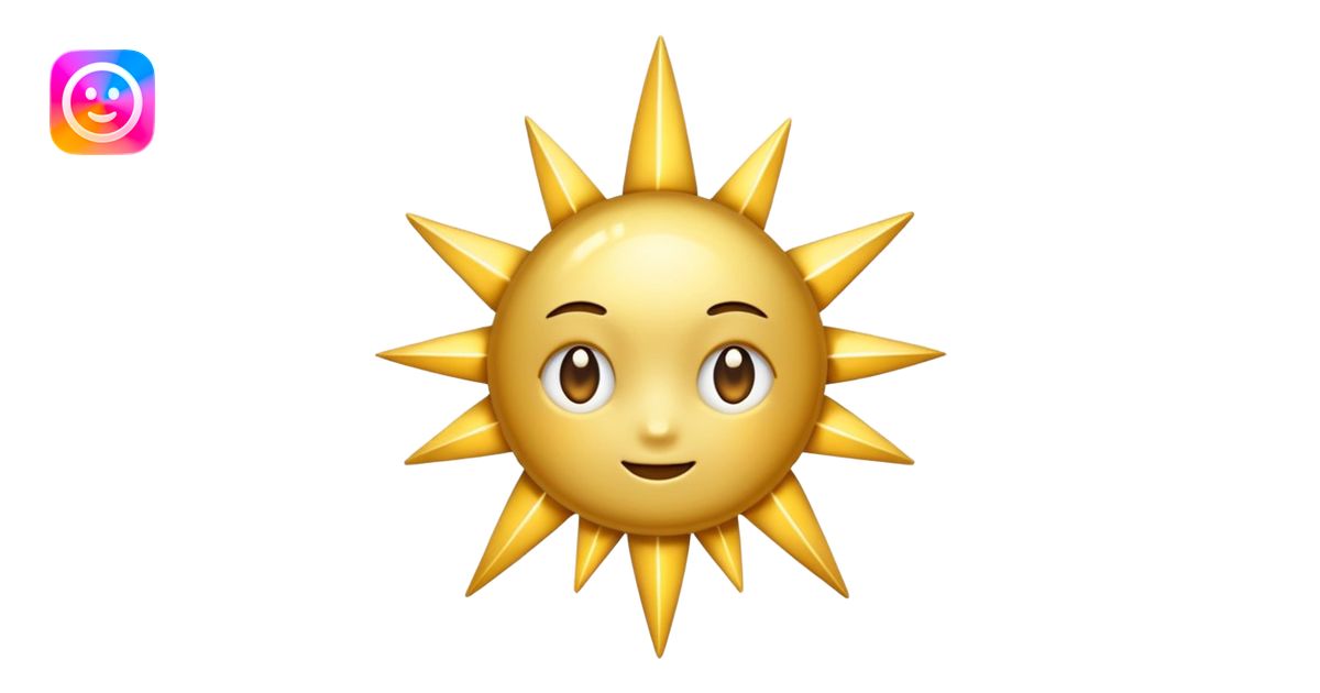 gold spark check simple emoji | AI Emoji Generator