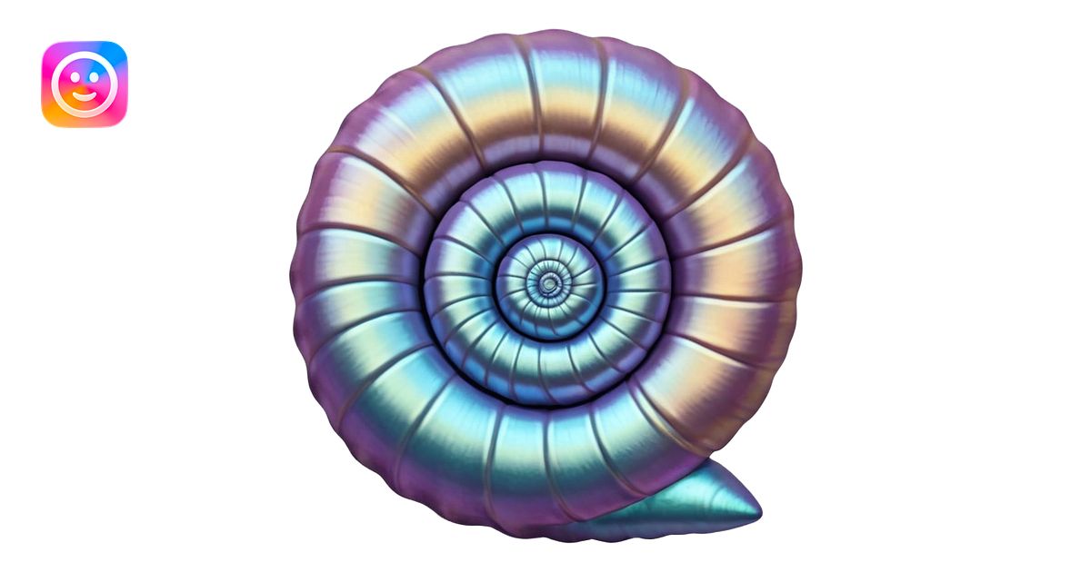 Spiral Shell emoji | AI Emoji Generator