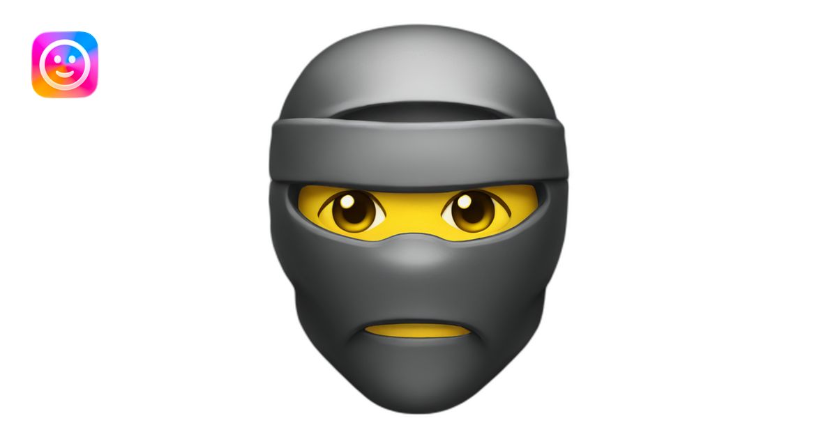 cyber ninja emoji | AI Emoji Generator