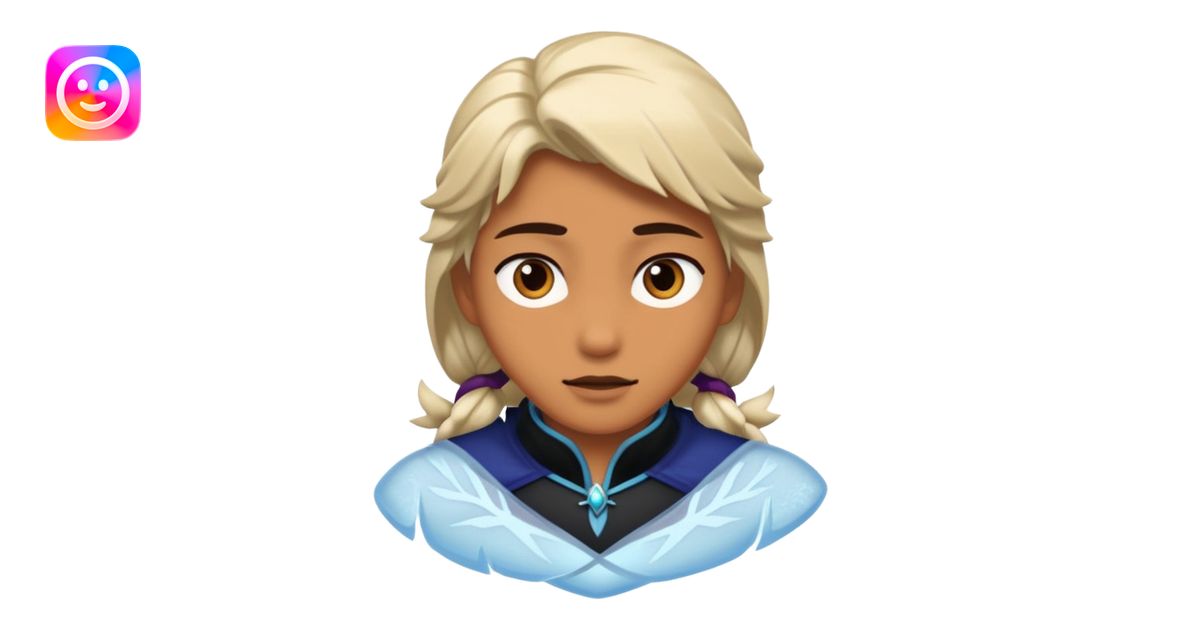 Shadow looming behind, character frozen mid-turn emoji | AI Emoji Generator