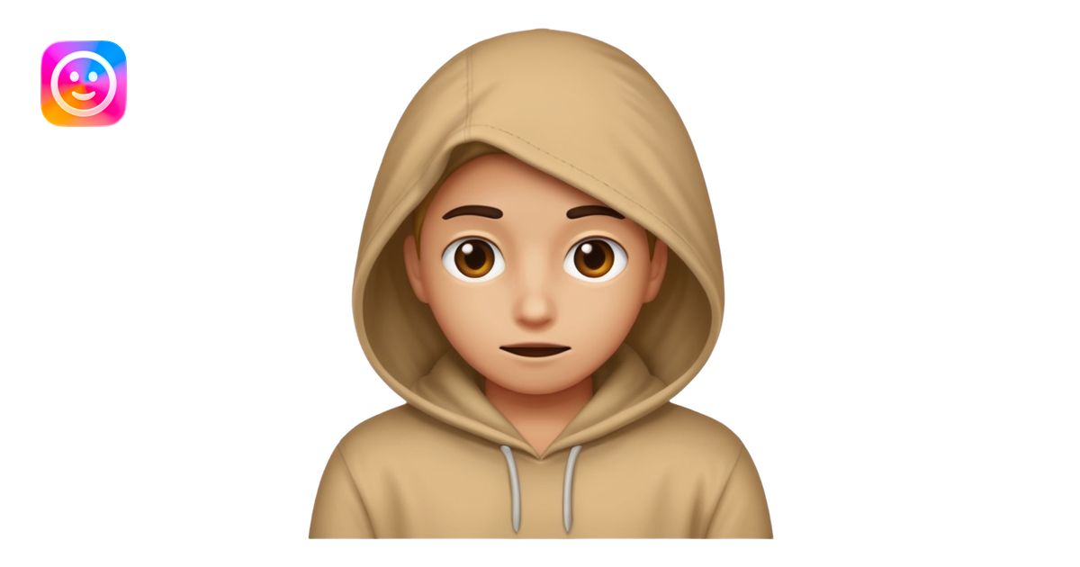 Hiding emoji | AI Emoji Generator