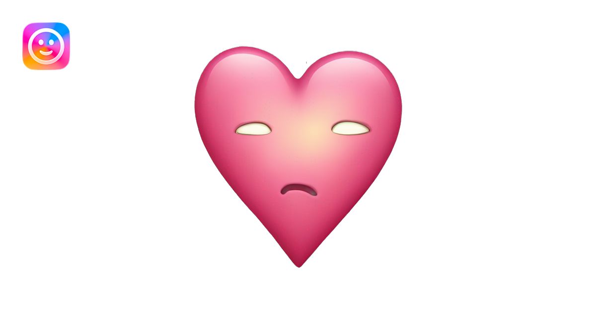 light pick heart emoji | AI Emoji Generator