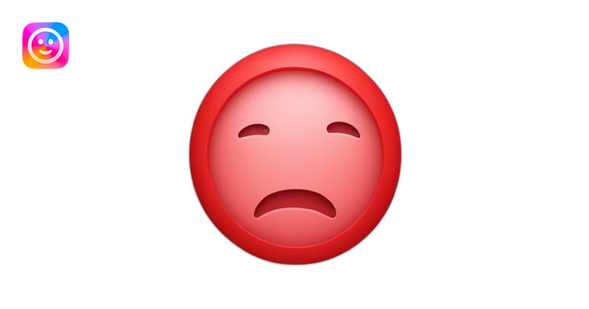 1 red block emoji | AI Emoji Generator