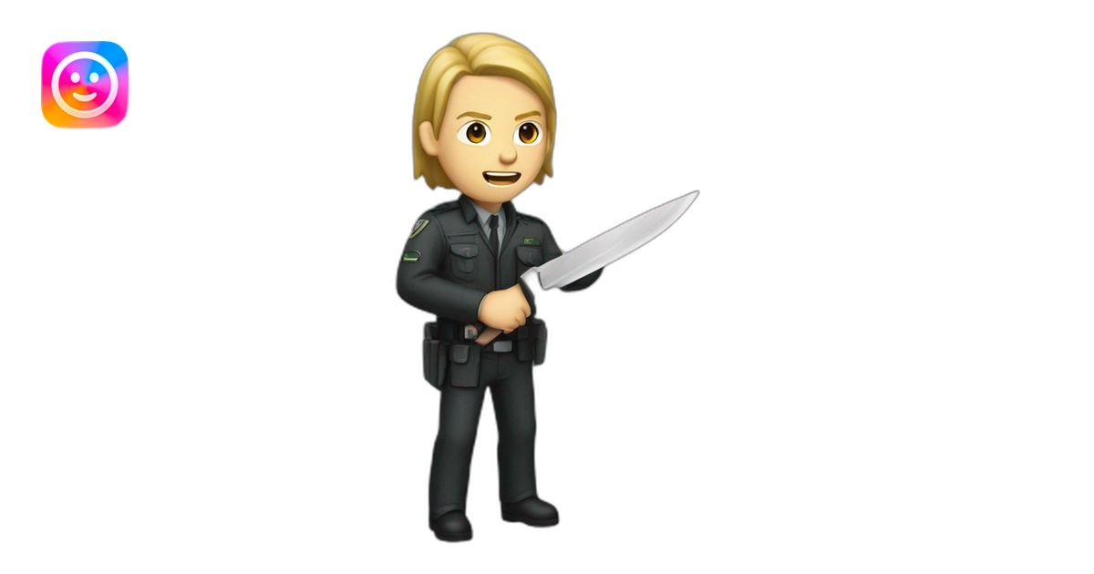 agent cs2 take knife Gamma dopler emoji | AI Emoji Generator