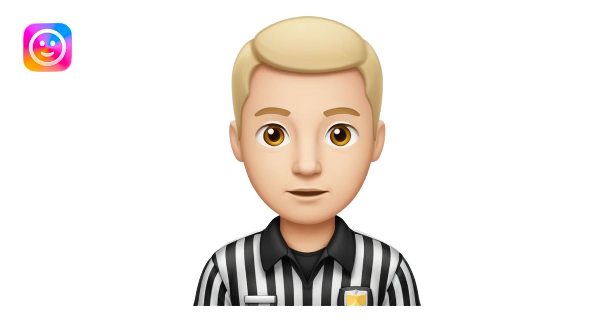 Referee emoji | AI Emoji Generator