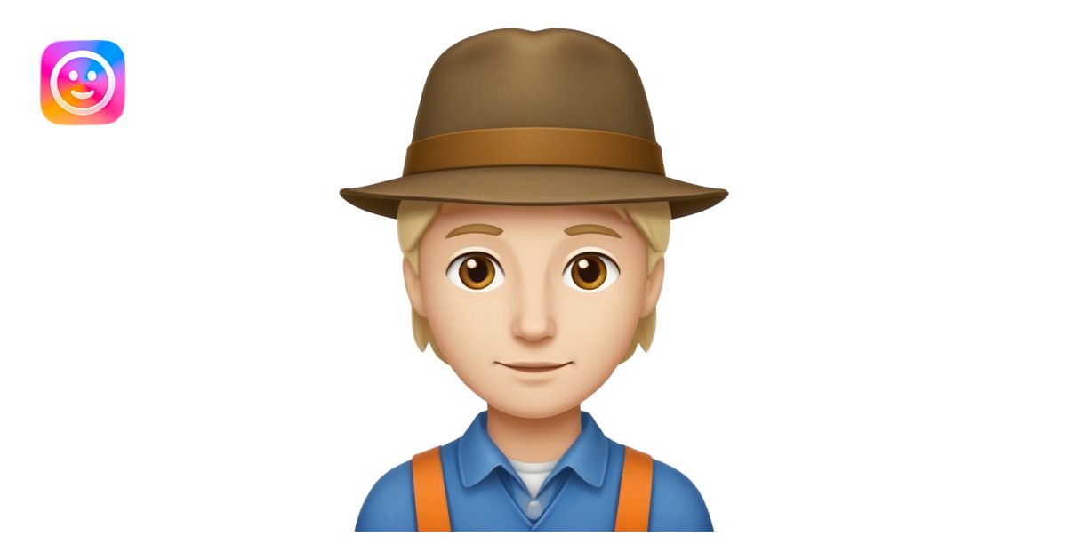 Thrifty PA Dutchman emoji | AI Emoji Generator
