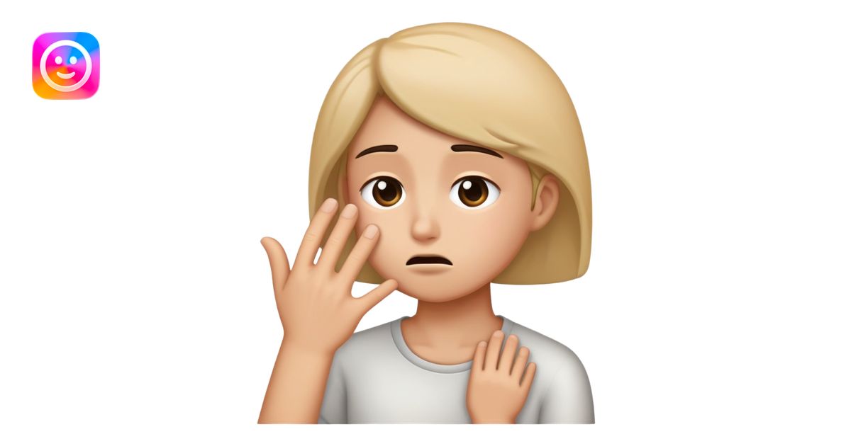 Ashamed emoji | AI Emoji Generator