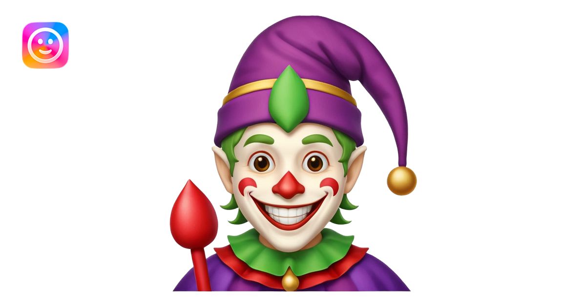 jolly joker card emoji | AI Emoji Generator