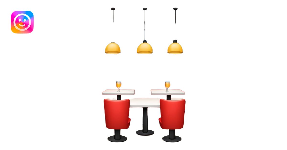 restaurant background emoji | AI Emoji Generator