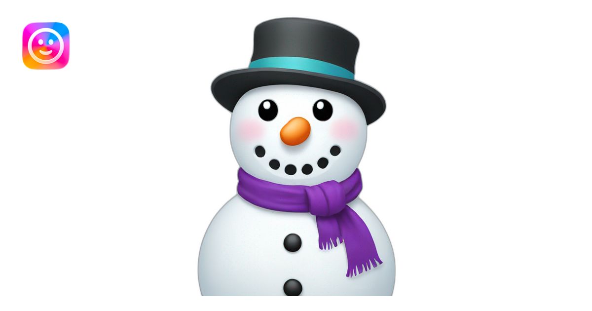 snowman emoji | AI Emoji Generator