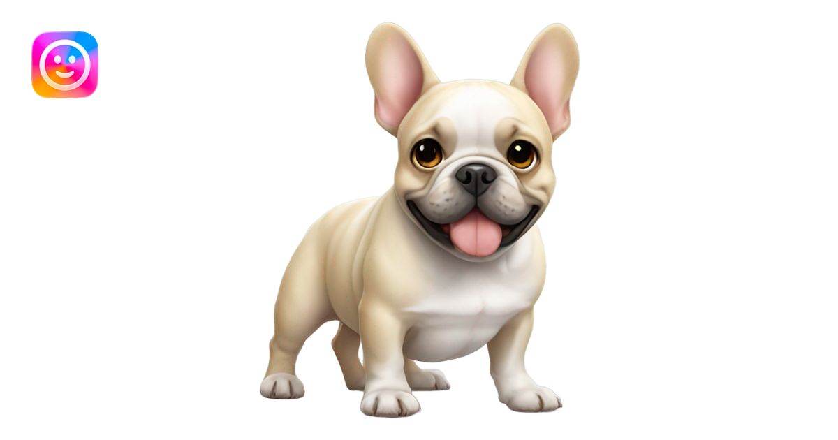 french bulldog emoji | AI Emoji Generator