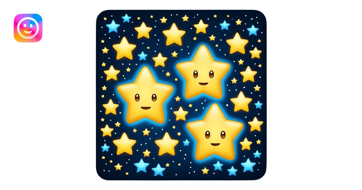Stars emoji | AI Emoji Generator
