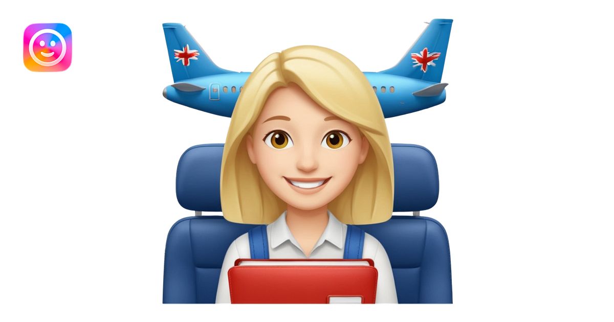 :a happy confident student after IELTS, traveling abroad, airplane ...