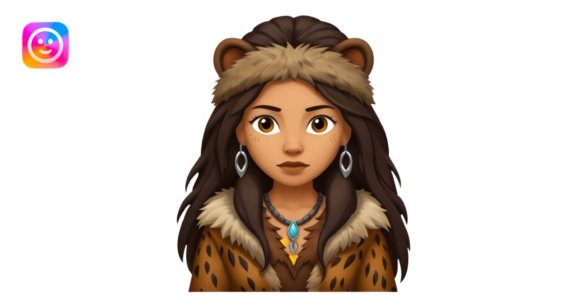 cave woman emoji | AI Emoji Generator