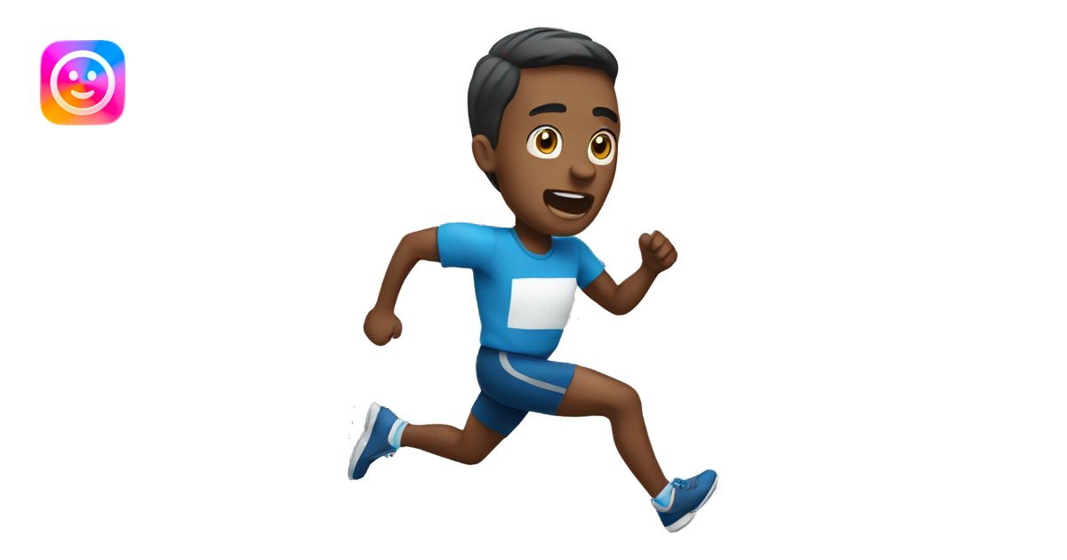 Running emoji | AI Emoji Generator