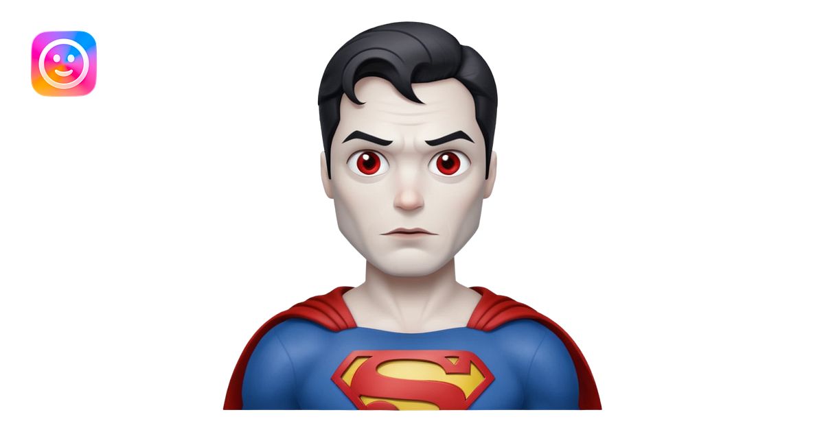 bizarro superman emoji | AI Emoji Generator