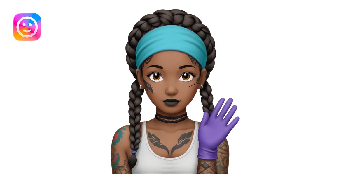 big lose braids starting from the top of the head woman face wiith big ...