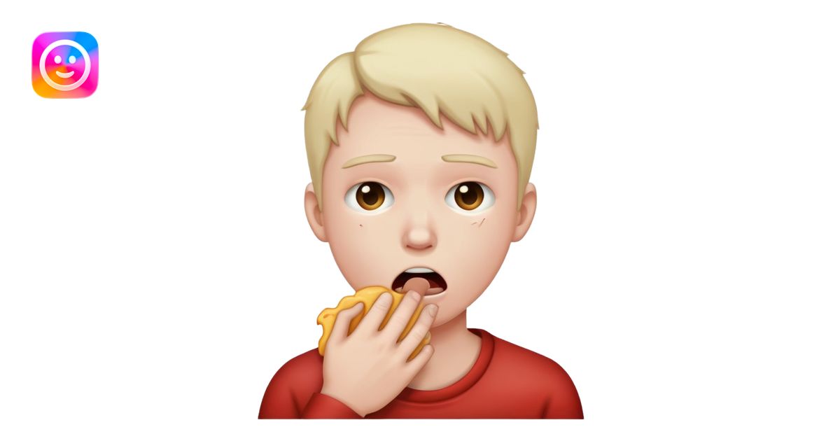 Self choking emoji | AI Emoji Generator