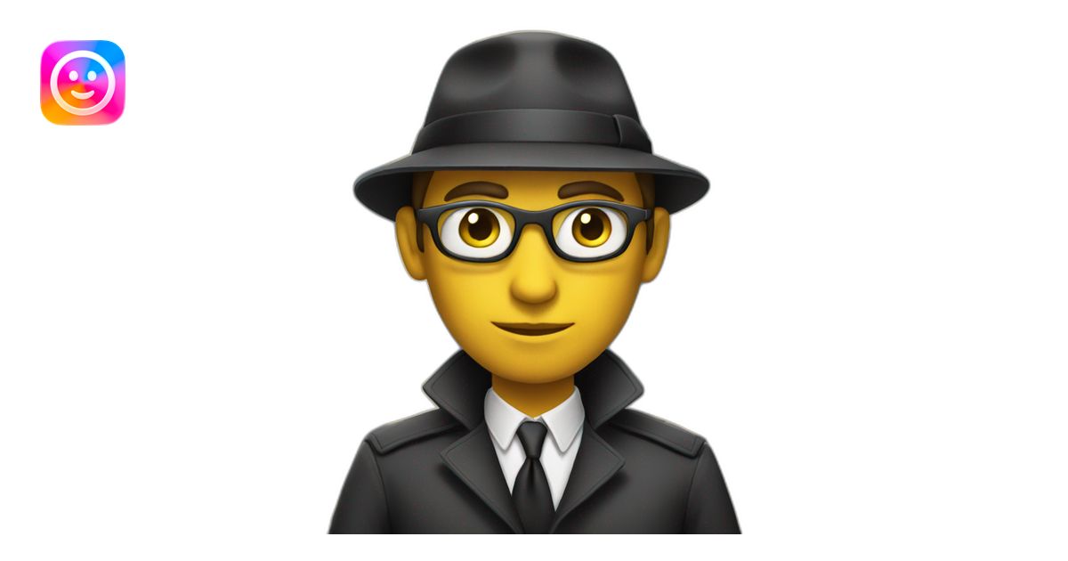 Spy in town emoji | AI Emoji Generator
