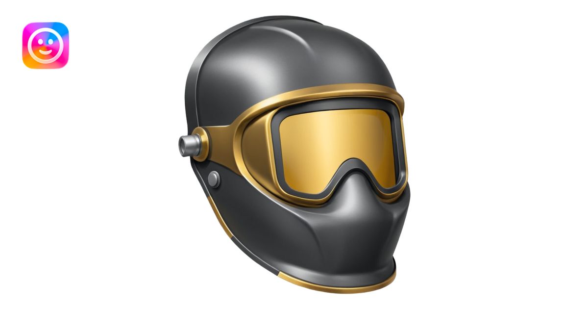 Welding mask emoji | AI Emoji Generator