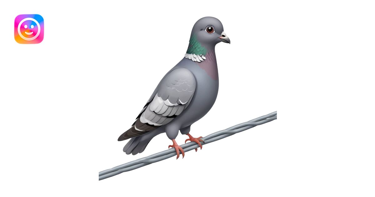 pigeon emoji | AI Emoji Generator
