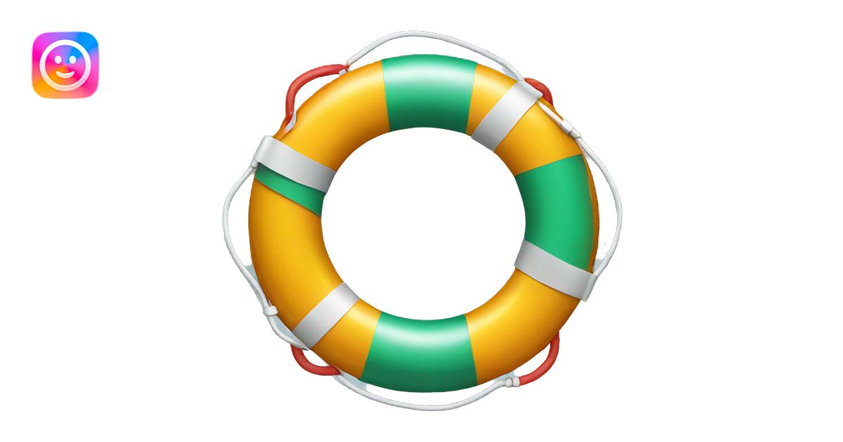 lifesaver emoji | AI Emoji Generator
