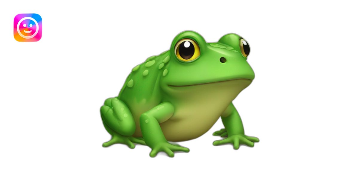 Sapo emoji | AI Emoji Generator
