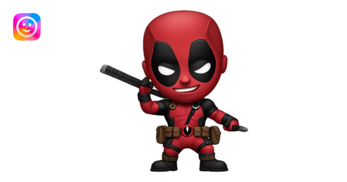 Deadpool emoji | AI Emoji Generator