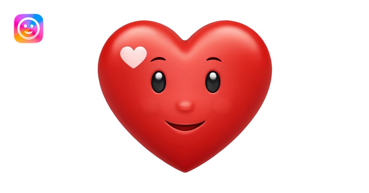 Smiling heart with the words: “I love my QSI Family emoji | AI Emoji ...